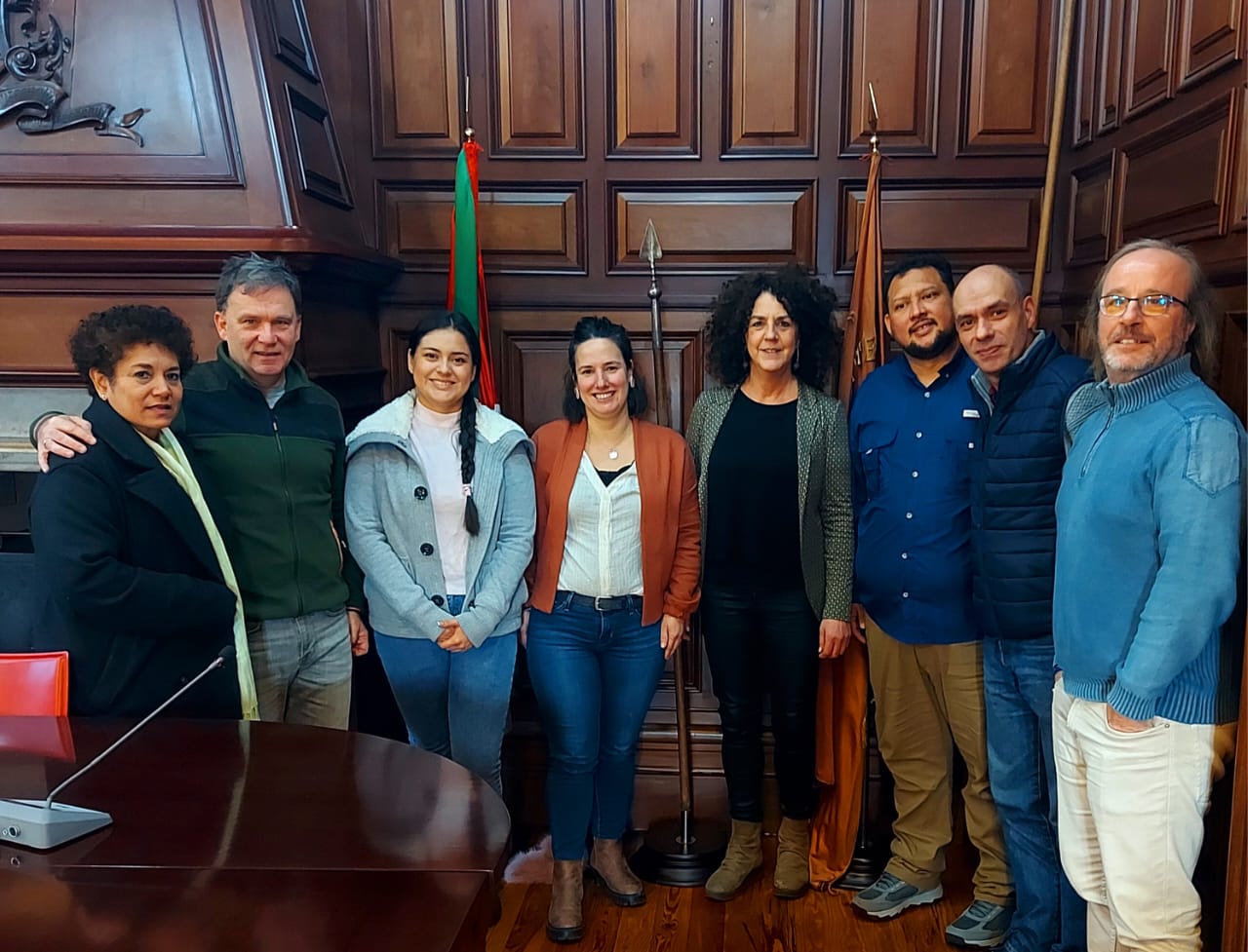 El Salvadorreko ordezkaritza batek Berriz bisitatu du - DOT Durangaldea